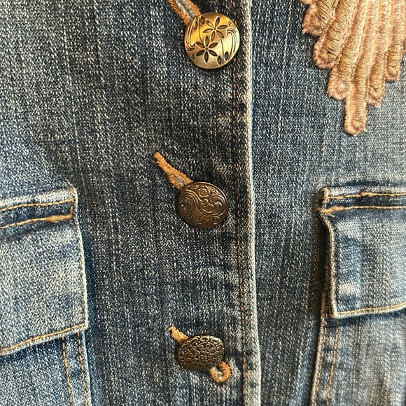 Faded Glory | Jackets & Coats | Refurbished Tea Stained Lace Jean ...